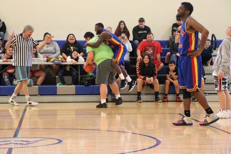 Harlem Crowns put on a show for the Chehalis Tribe! - The Chehalis Tribe