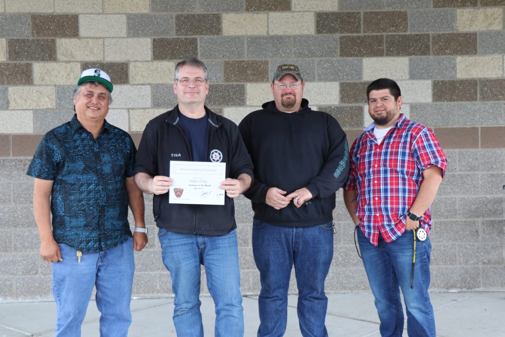 May Employee of the Month - The Chehalis Tribe