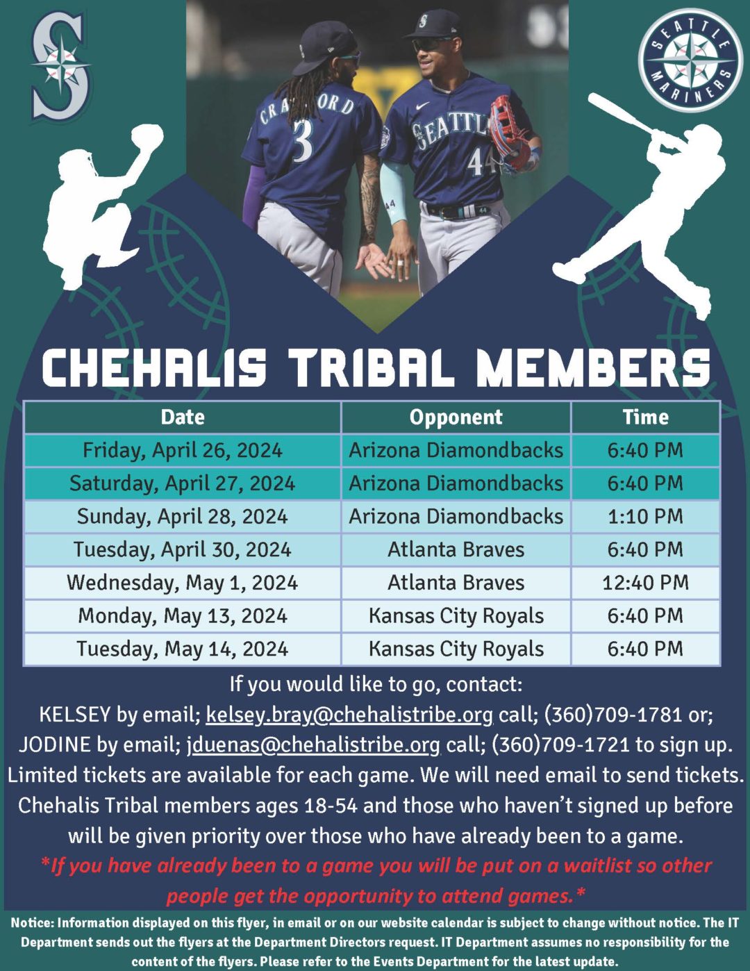 Announcements - The Chehalis Tribe