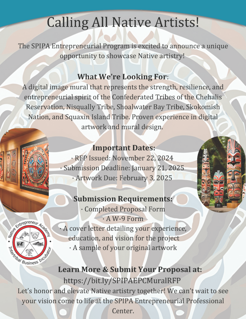 Calling All Native Artists! - The Chehalis Tribe