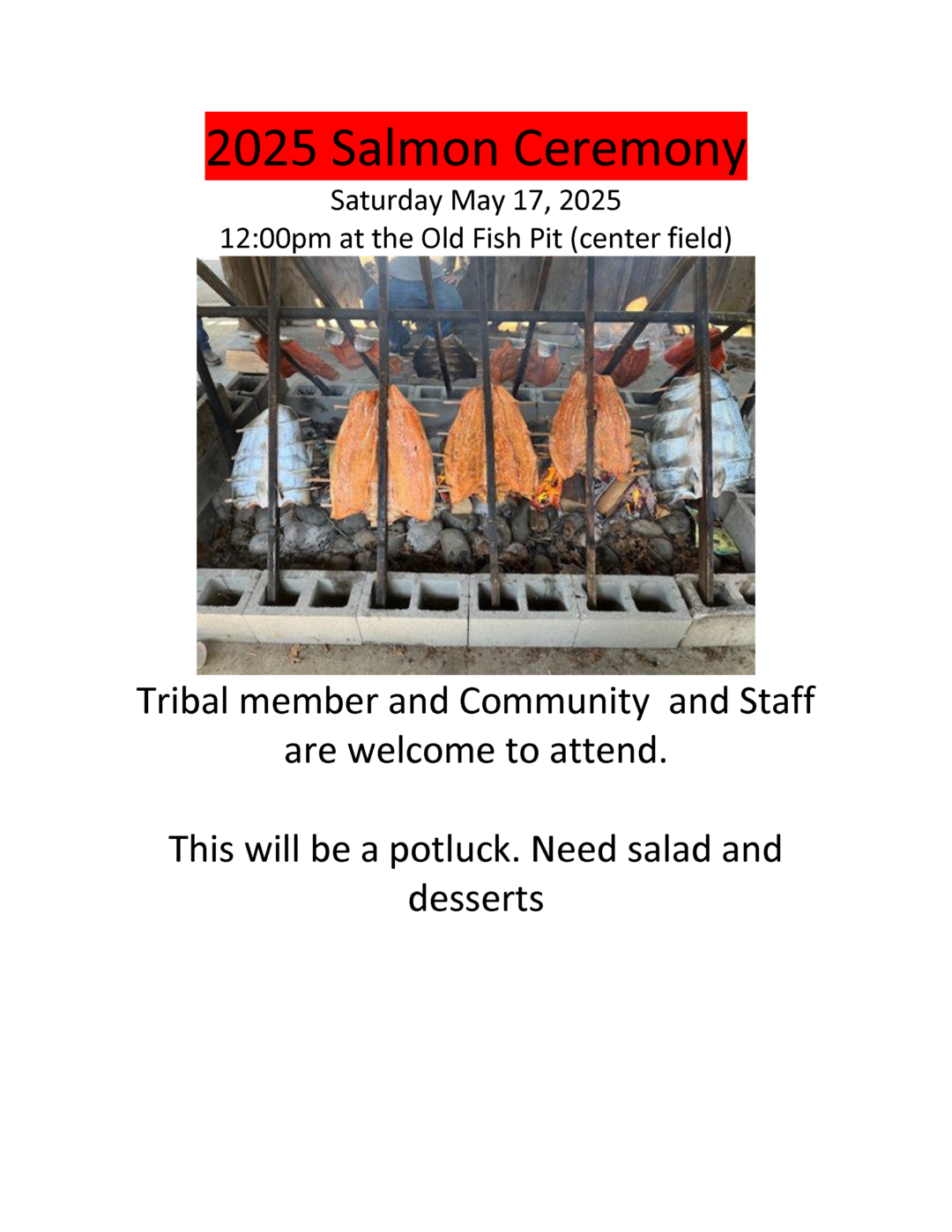 2025 Salmon Ceremony! - The Chehalis Tribe