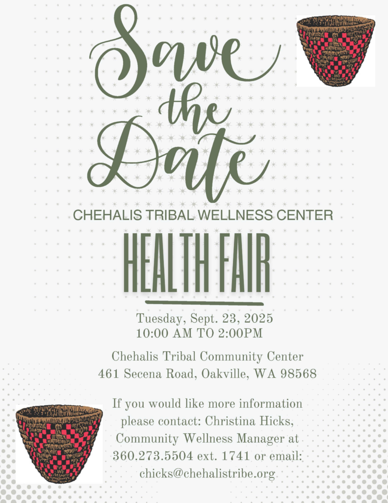 Wellness Center Health Fair! - The Chehalis Tribe