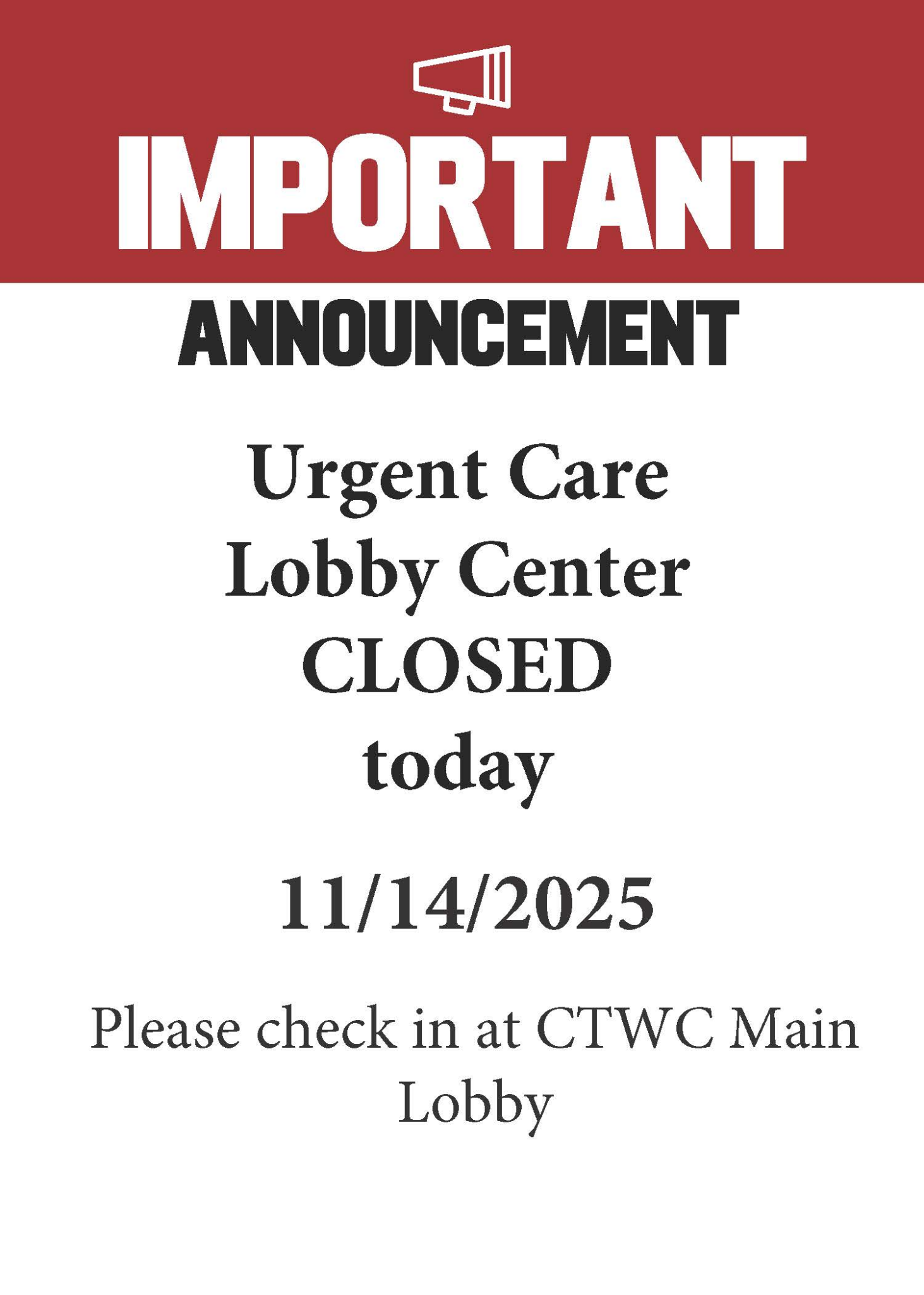 Important Announcement! - The Chehalis Tribe