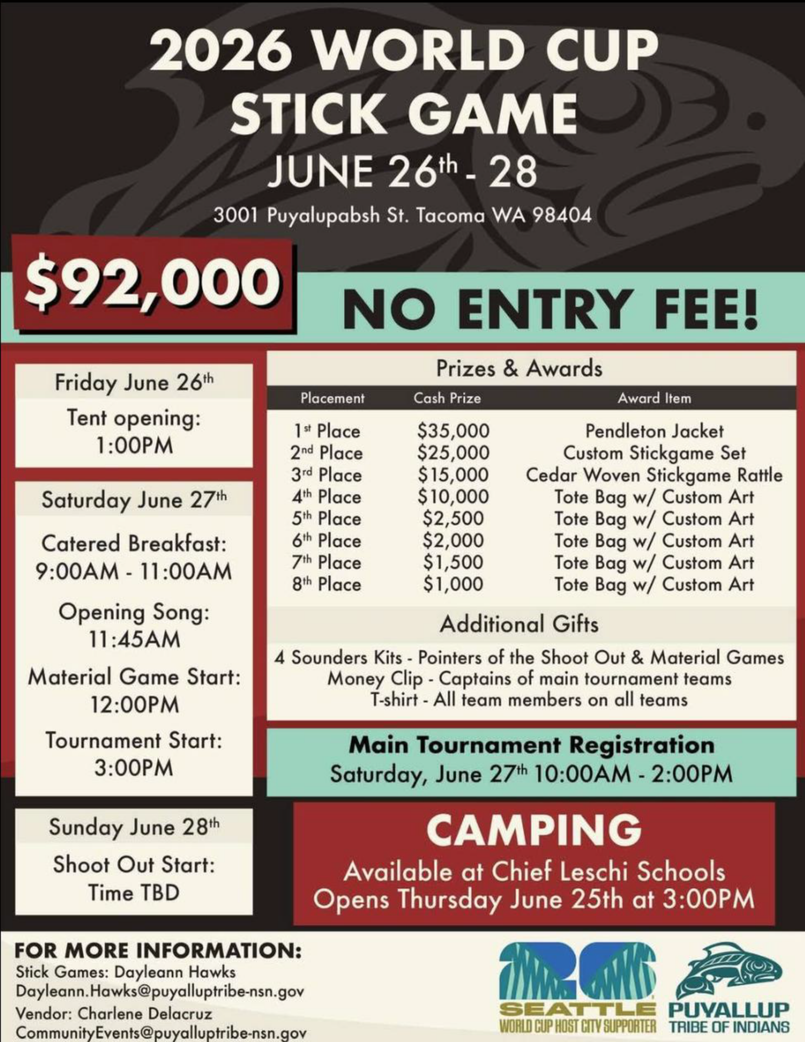 2026 World Cup! - The Chehalis Tribe